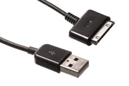 USB to Apple Dock Connector Cable | 6 FT Black | ShowMeCables.com