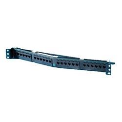 Ortronics Clarity 5e | Networking Angled Patch Panel | ShowMeCables.com