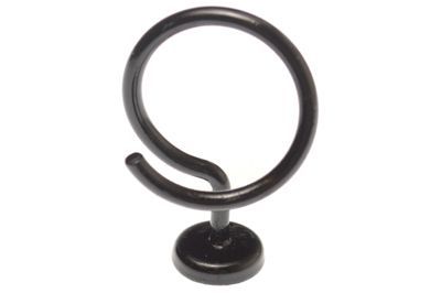 1 1/4 Inch Bridle Ring - Magnetic - Black | ShowMeCables.com