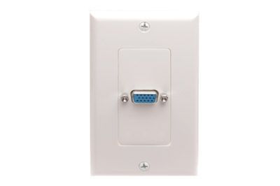 Slim Line VGA Wall Plate | ShowMeCables.com