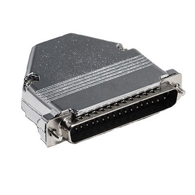 DB37 Male Crimp Connector Kit - Metal | ShowMeCables.com