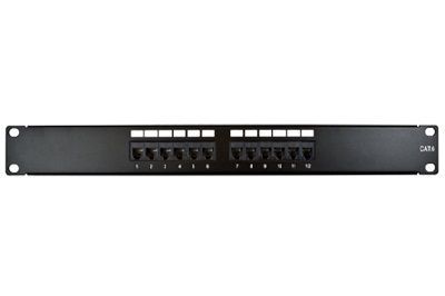 Cat6 Patch Panel - 12 Port | ShowMeCables.com