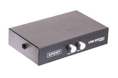 2-Way USB Manual Switch Box | ShowMeCables.com