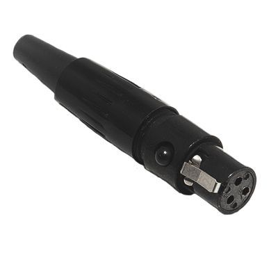 Mni 3 Pin XLR Connector - Female | ShowMeCables.com