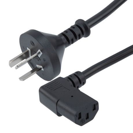 GB2099 Type I to Right Angle C13 International Power Cord - 10 Amp ...