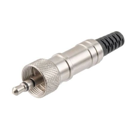 Locking Inline 3.5 mm Male Stereo Plug | ShowMeCables.com