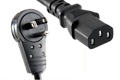 right angled power cable