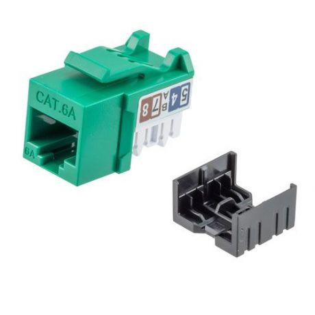 ShowMeCables Cat6a RJ45 Keystone Jack, 90° Punch Down,Mini Type, UTP ...