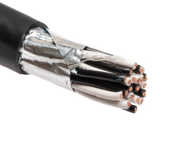 16 AWG – Twisted Pair - 300V - Stranded Conductor – Overall Foil Shield ...