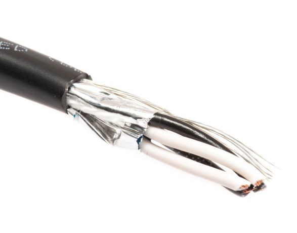 18 AWG – Twisted Pair - 300V - Stranded Conductor – Overall Foil Shield ...