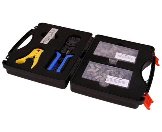 Cat5e Shielded | Bulk Ethernet Network Termination Tool Kit ...