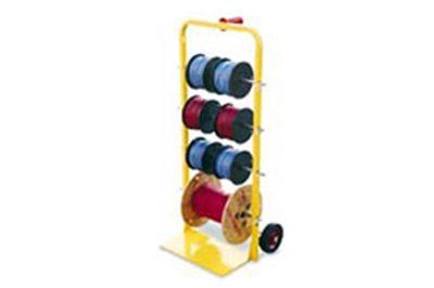 Multi-Spool Hand Truck Cable Caddy | 17" x 16" Spools | ShowMeCables.com
