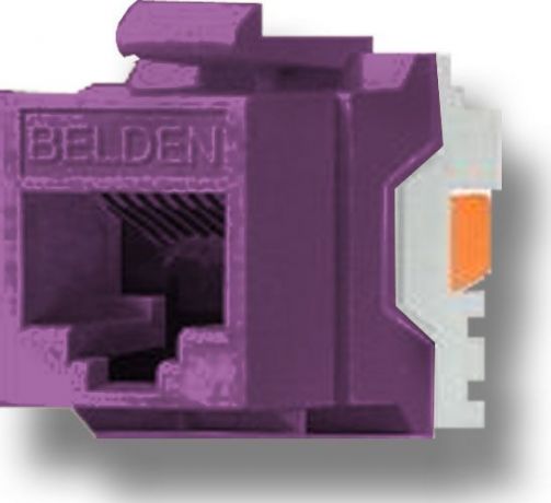 Belden Cat6+ RJ45 KeyConnect Modular Jack | ShowMeCables.com