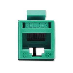 Belden Cat6+ RJ45 KeyConnect Modular Jack | ShowMeCables.com