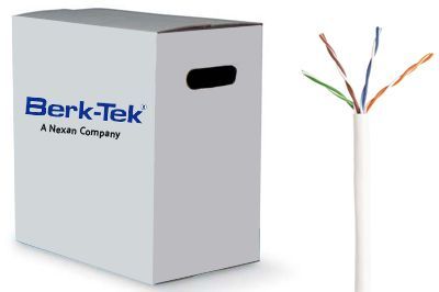 Berk-Tek LANmark-6 Cat6 UTP Riser PVC White | ShowMeCables.com