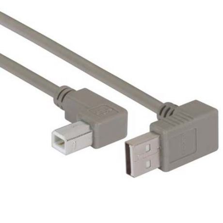 L-com Right Angle USB Cable | Revision 2.0 480 Mbps | ShowMeCables.com