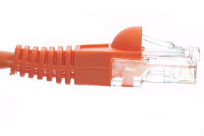 Cat6 Ethernet Cables - 100FT Orange Cat6 Crossover Cable | ShowMeCables.com