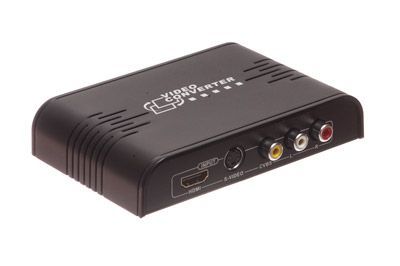 Composite RCA and S video to HDMI Video Upscale Converter ...