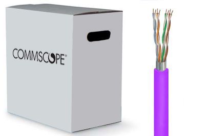 Commscope 6504 CMP Cat6 Cable Violet | ShowMeCables.com