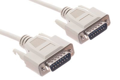 Serial Computer Cables - 10FT DB15 Male to DB15 Male Cable ...