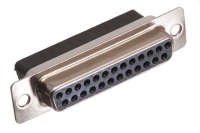DB25 Female Crimp Connector | ShowMeCables.com