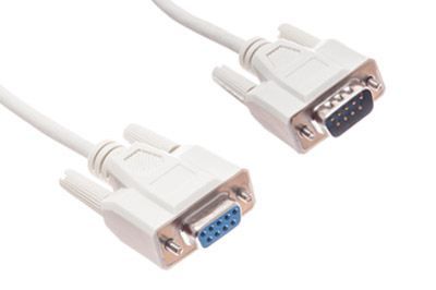 DB9 Male to DB9 Female Extension Cable - 100 FT | ShowMeCables.com
