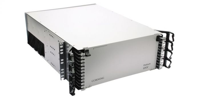 Corning EDGE-04U | Fiber Optic Rack Enclosure | ShowMeCables.com