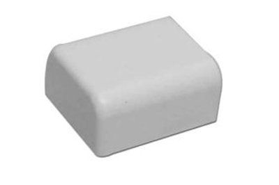 Premiere End Cap Fitting for 1/2 Inch Raceway On-A-Roll - White ...