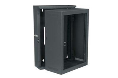 EWR Series Economical Sectional Wall Mount Rack - 17 Inch Depth - 16 RU ...