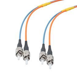 ShowMeCables ST UPC 2x to ST UPC 2x, MM OM1, military tactical ...