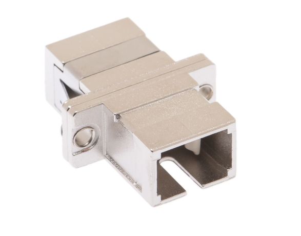 Fiber Coupler SC/SC Simplex | Metal Body | Ceramic Alignment Sleeve ...