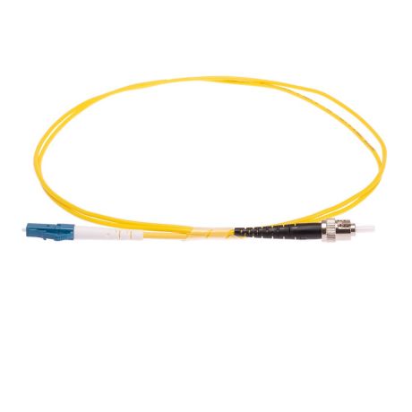 LC/ST 9/125 Singlemode | Simplex Fiber Patch Cable | OS1 | 15 Meter ...