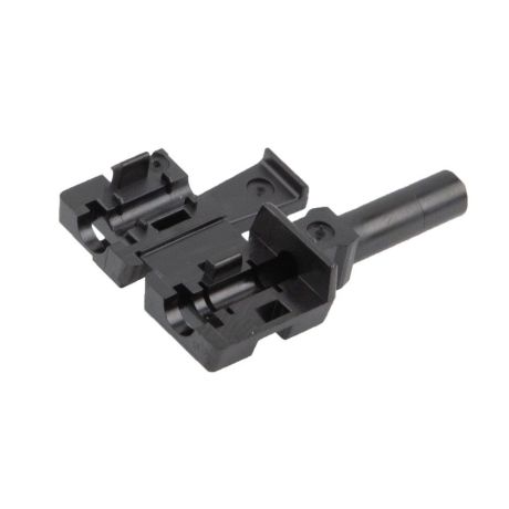 Versatile Link, Simplex, Latching, Clamshell, 1.0 x 2.2mm, Black ...