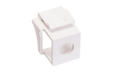 ICC Feed Through Keystone - 10 Pack - White | ShowMeCables.com