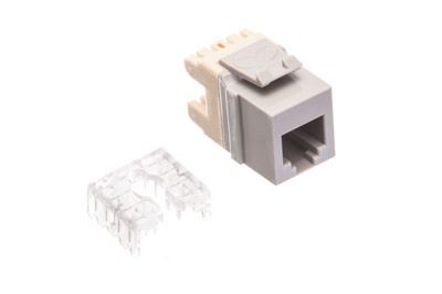 ICC RJ11 HD Keystone - Grey | ShowMeCables.com