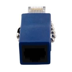 ShowMeCables CAT5e Ethernet Loopback Adapter RJ48C Jack & RJ45 Male ...