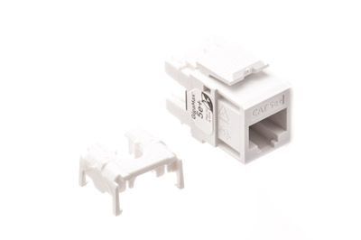 Leviton 5G110-RW5 Cat5e Jack - High Density - White | ShowMeCables.com