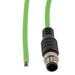 ShowMeCables M12 5 Position A-code Male to Open Sensor Actuator Signal ...