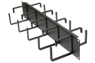 Front & Rear Horizontal Cable Manager with D-Rings - 2 RU ...