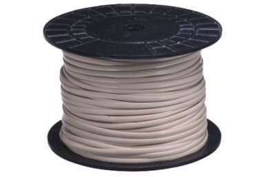Modular Cable - 6 Conductor - Ivory - 1000 FT | ShowMeCables.com