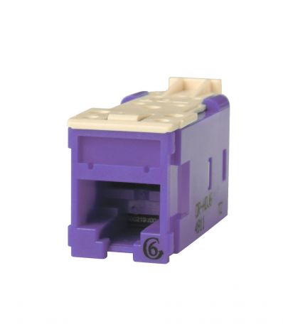 Ortronics Clarity 6 High Density Jack | HDJ6-27 180 Degree ...