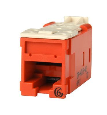 Ortronics Clarity 6 High Density Jack | HDJ6-42 180 Degree ...