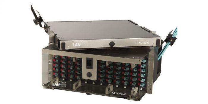 Corning PCH-01U | Fiber Optic Rack Enclosure | ShowMeCables.com