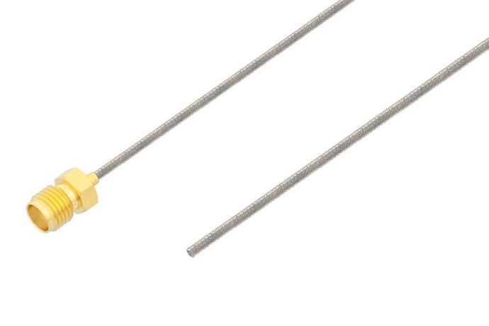 Pasternack SMA Female to Straight Cut Lead Test Probe Cable 6 Inch ...