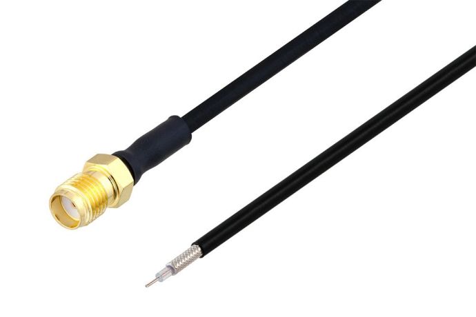 Pasternack SMA Female to Trimmed Lead Test Probe Cable 3 Inch Length ...