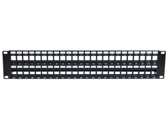 Keystone Patch Panel | High Density | ShowMeCables.com