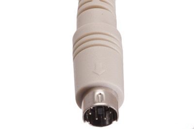 Kenable PS2 Switchbox Cable 6 Pin Mini Din Male Plug To Plug 5m [5 Metres