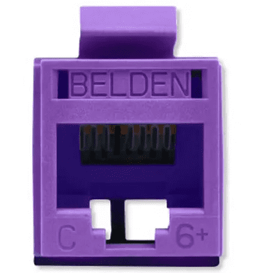 Belden REVConnect Cat6+ Modular Jack - T568 A/B - UTP | ShowMeCables.com