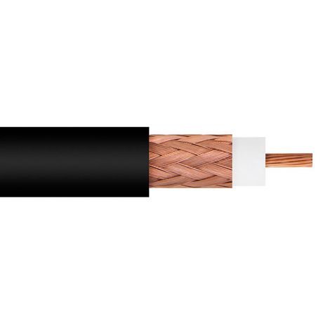 RG58 - Stranded BC - PVC - Coax Cable - Black - Per FT RG58 - Stranded ...