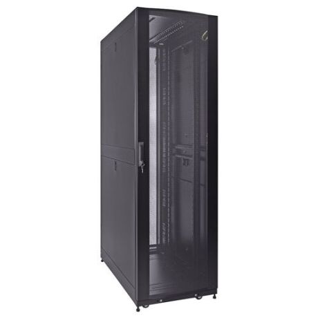 ShowMeCables 42U Server Rack Cabinet, 1000mm depth, Perf. Front door and rear french doors ...